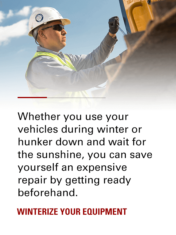 Readying Heavy Equipment for the Spring | The Cat Rental Store