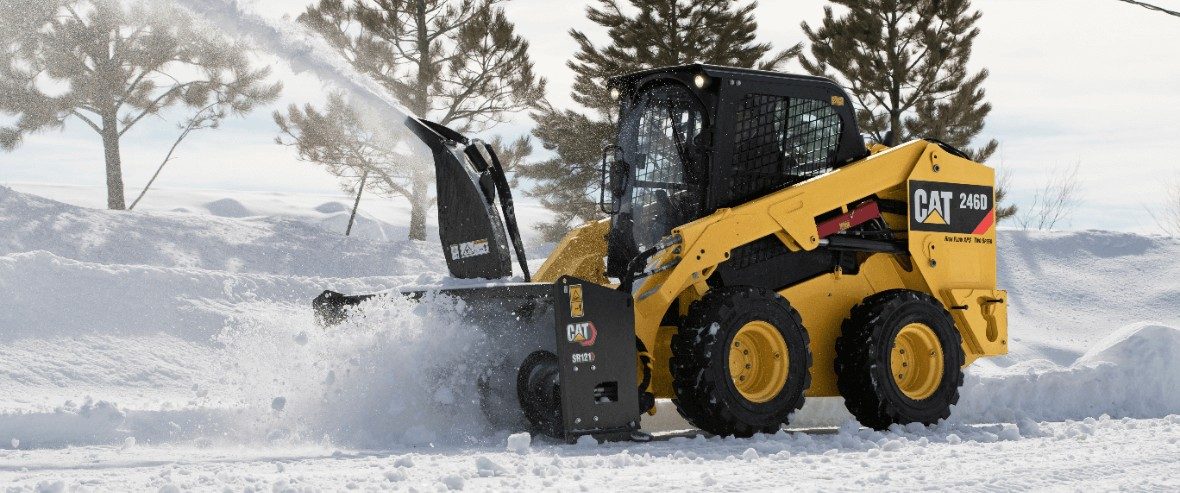 Selecting the Right Rental Equipment for Snow Removal | The Cat Rental ...